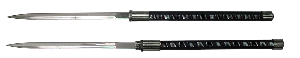 Double Bladed Ninja Sword Staff Spear